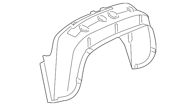 2015-2019 GM Wheel Housing Side Panel 84399423 GM | GMPartsDirect.com