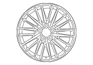 42611-50680 - Wheel, Alloy 2013-2017 Lexus | Longo Lexus Parts