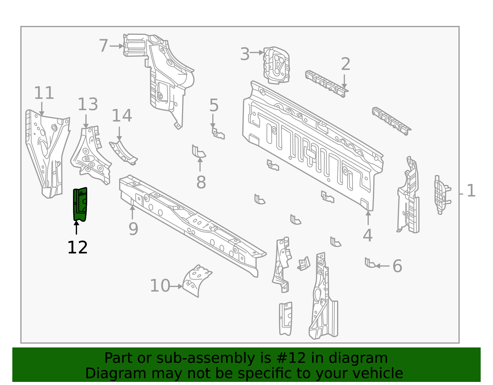 57646-08030 - Side Reinforced Plate 2021-2025 Toyota Sienna | Toyota ...