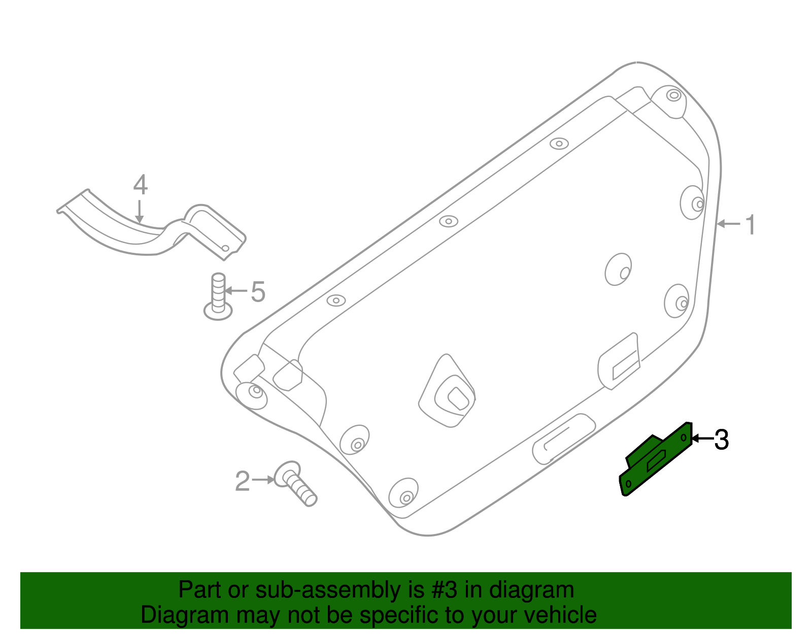 2016-2023 Nissan Maxima Pull Handle 90940-AR000 | My Nissan Part