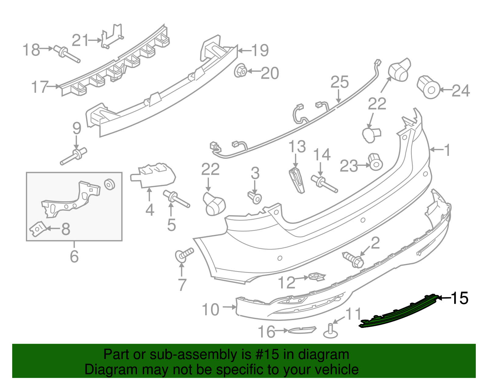 2013-2014 Ford Focus | Insert Panel | CM5Z-17765-A | Walls' Ford Parts