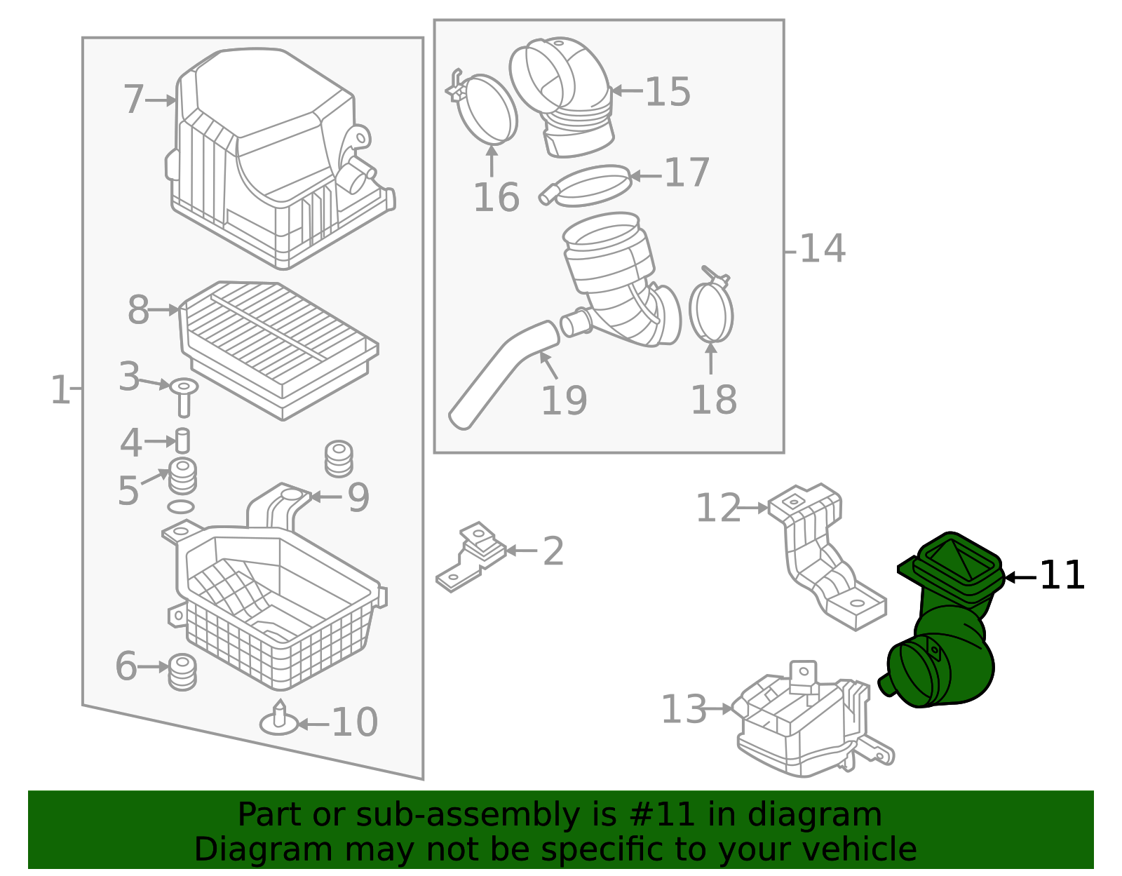 2023-2025 Genesis G90 Air Duct 28210-T4310 | MotorMotor