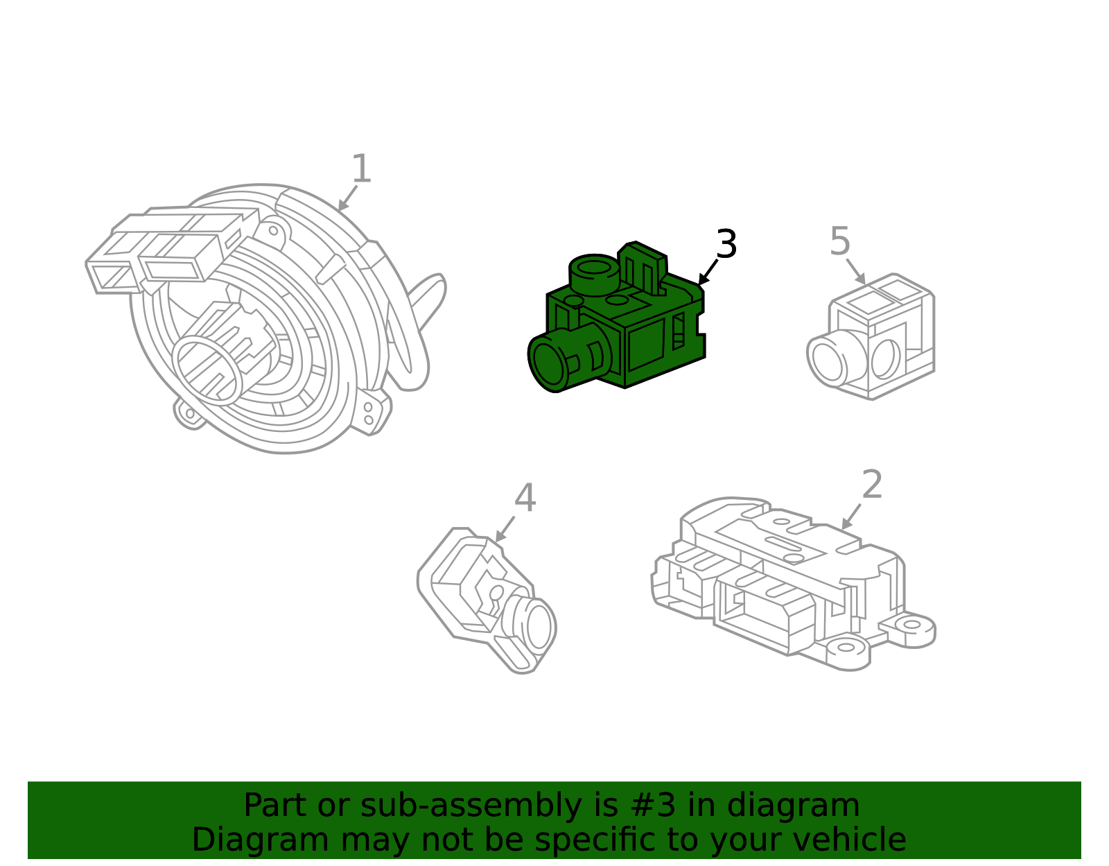 Airbag Front End Discriminating Sensor 13586947 | Shop Matick Buick GMC