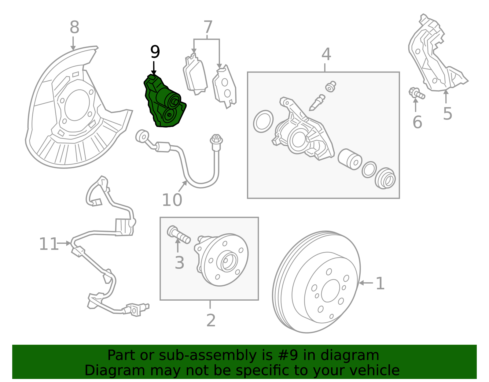 Parking Brake Actuator 46310-33010 | Toyota OEM Parts Online