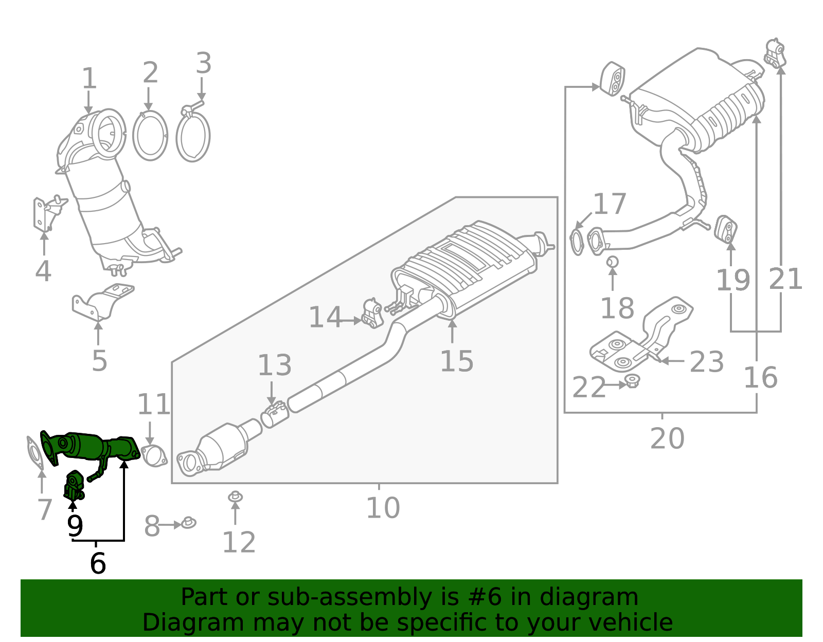 2021-2025 Hyundai Exhaust Intermediate Pipe 28610-S2750 | QuirkParts