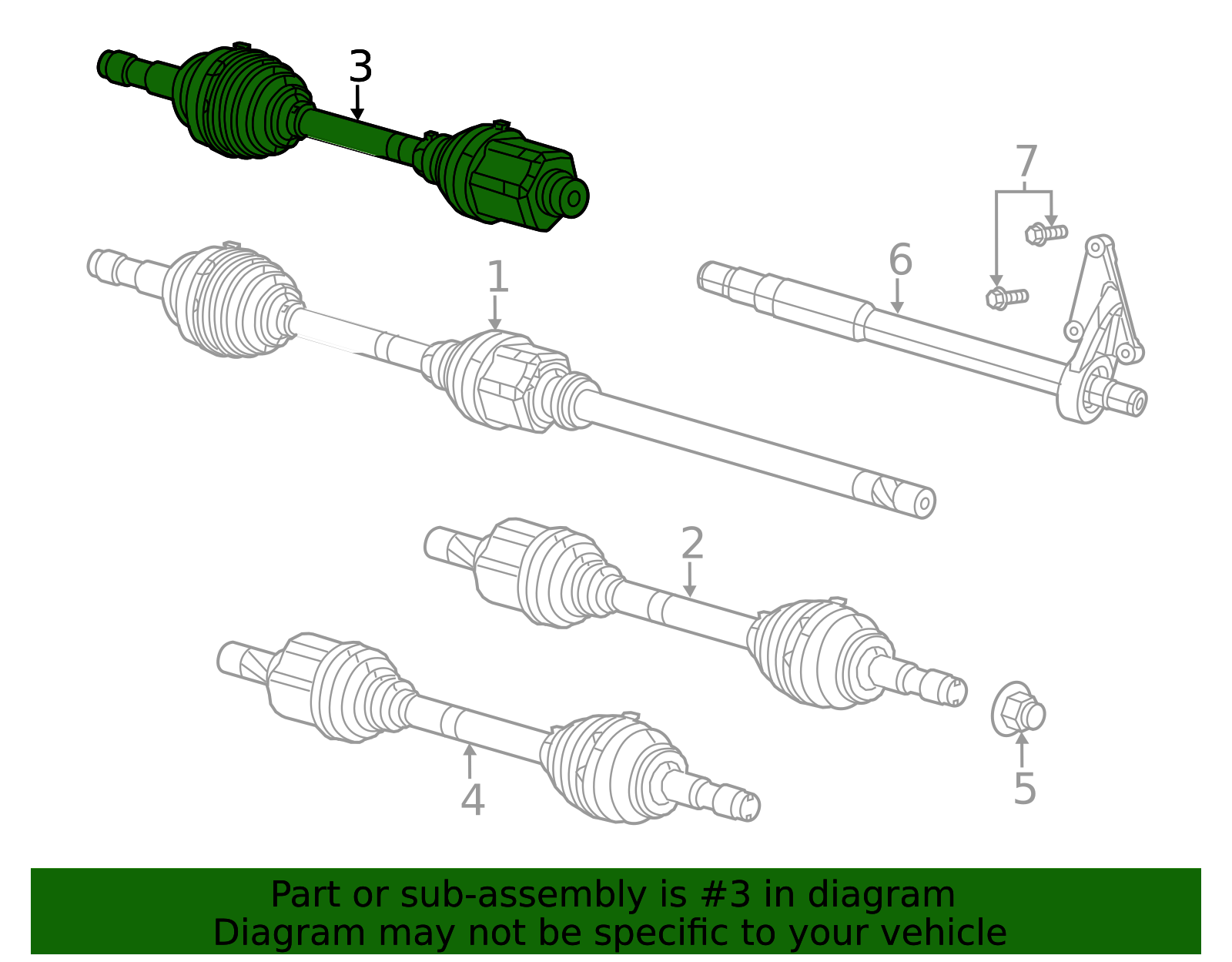 2014-2021 Ram Axle Assembly 68159666AA | Mopar Parts Canada