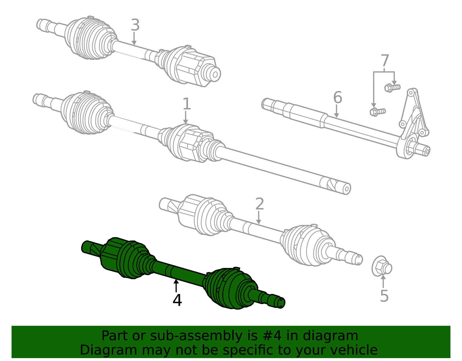 2014-2021 Ram Axle Assembly 68159667AA | Mopar Parts Canada