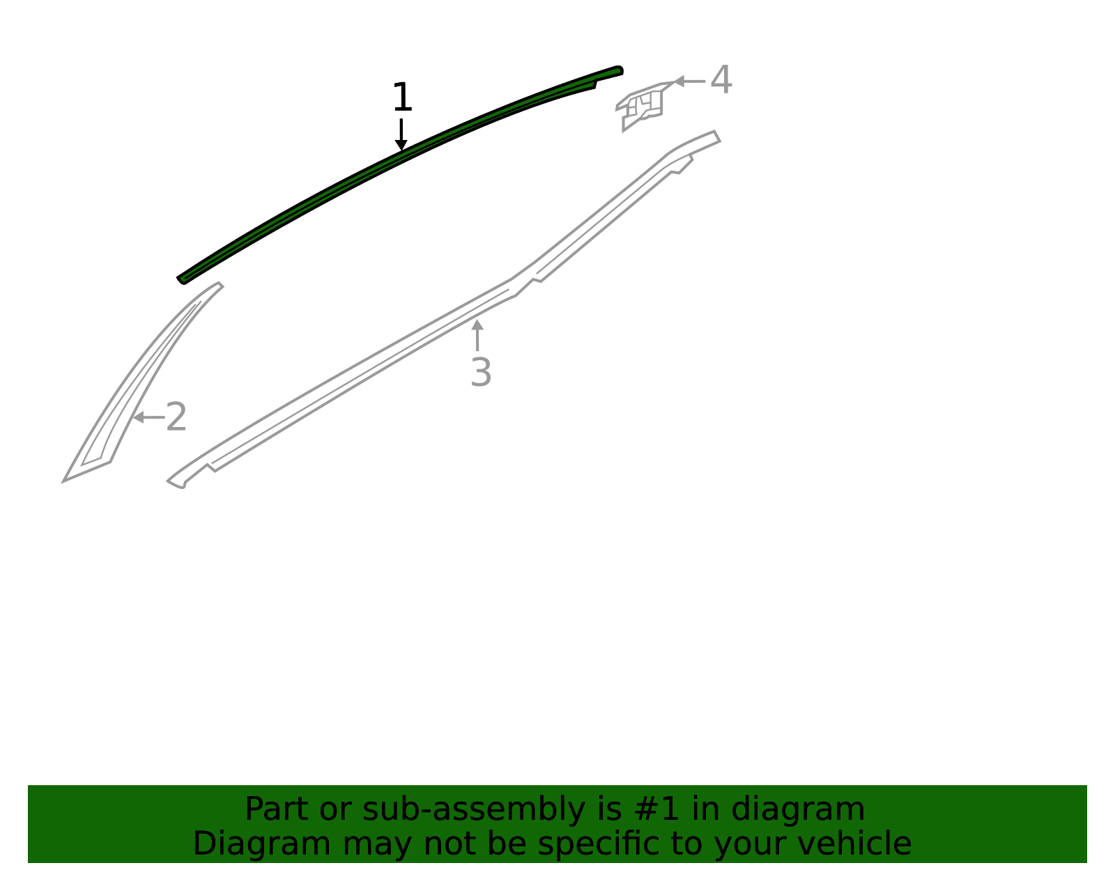 2019-2025 Nissan Altima Black Out Tape 82813-6CA0A | Nissan Parts Central