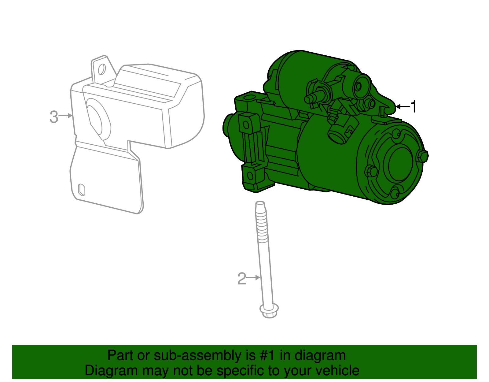2018-2020 GM Starter 12742105 | Shop Matick Buick GMC