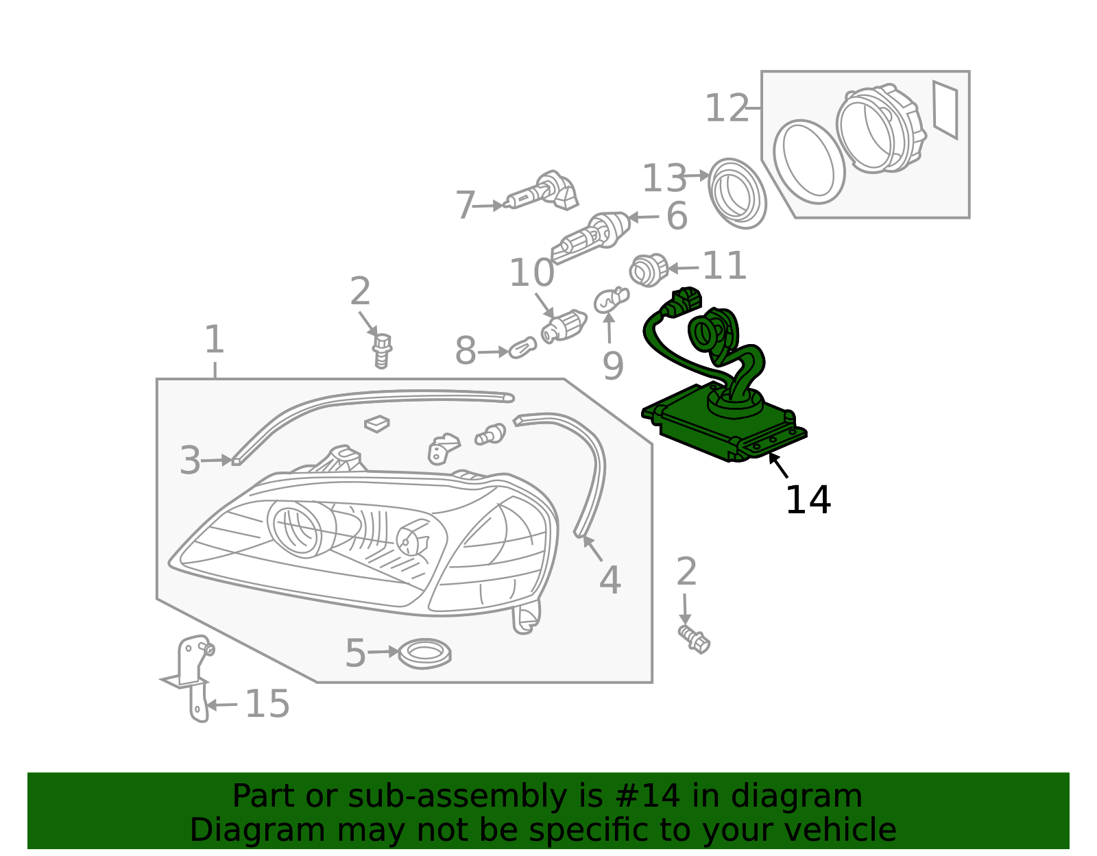 2001-2003 Acura CL Control Module 33144-S3M-A01 | Acura Parts World