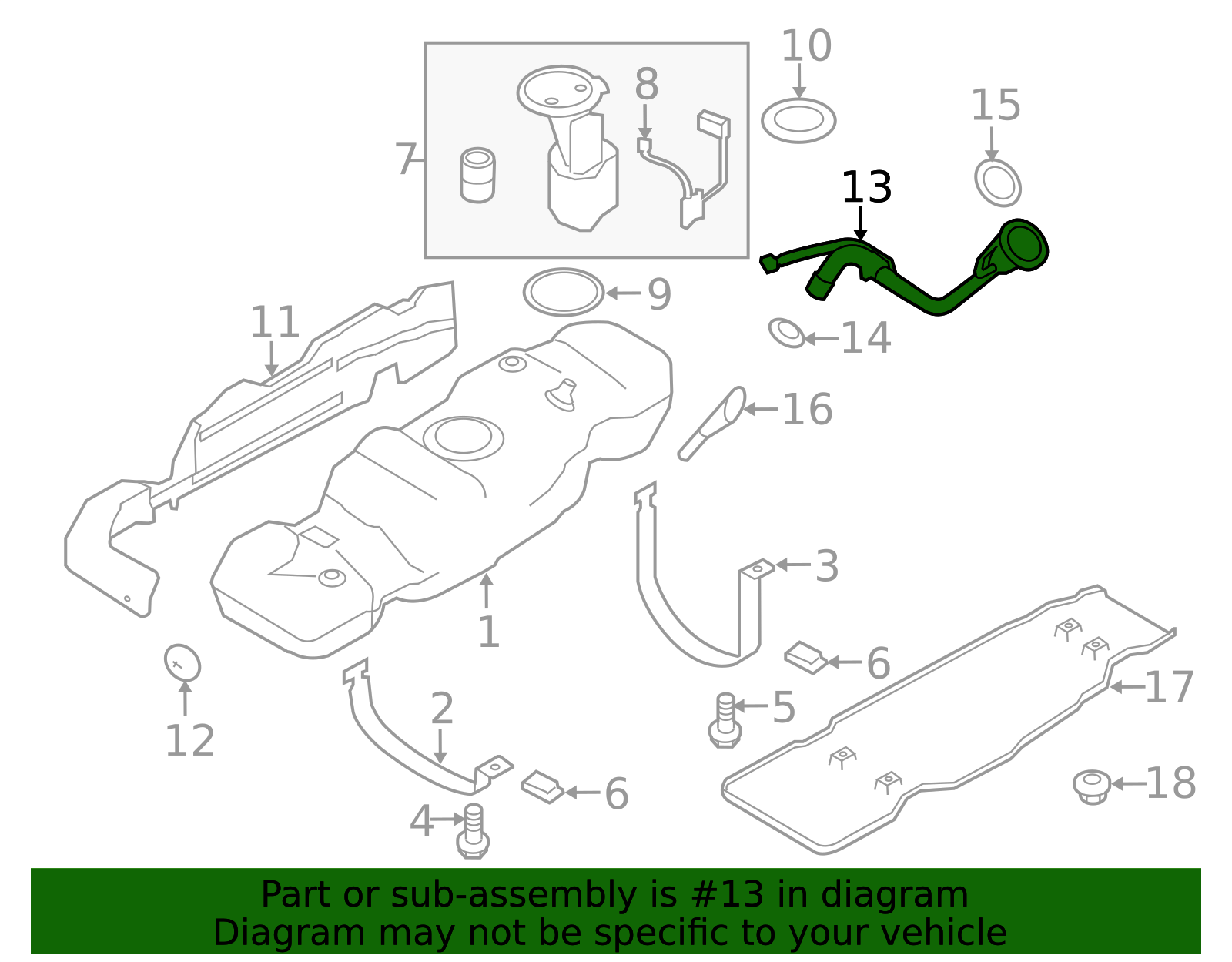 2012-2014 Ford F-150 Filler Pipe CL3Z-9034-C | Awesome Parts Ford