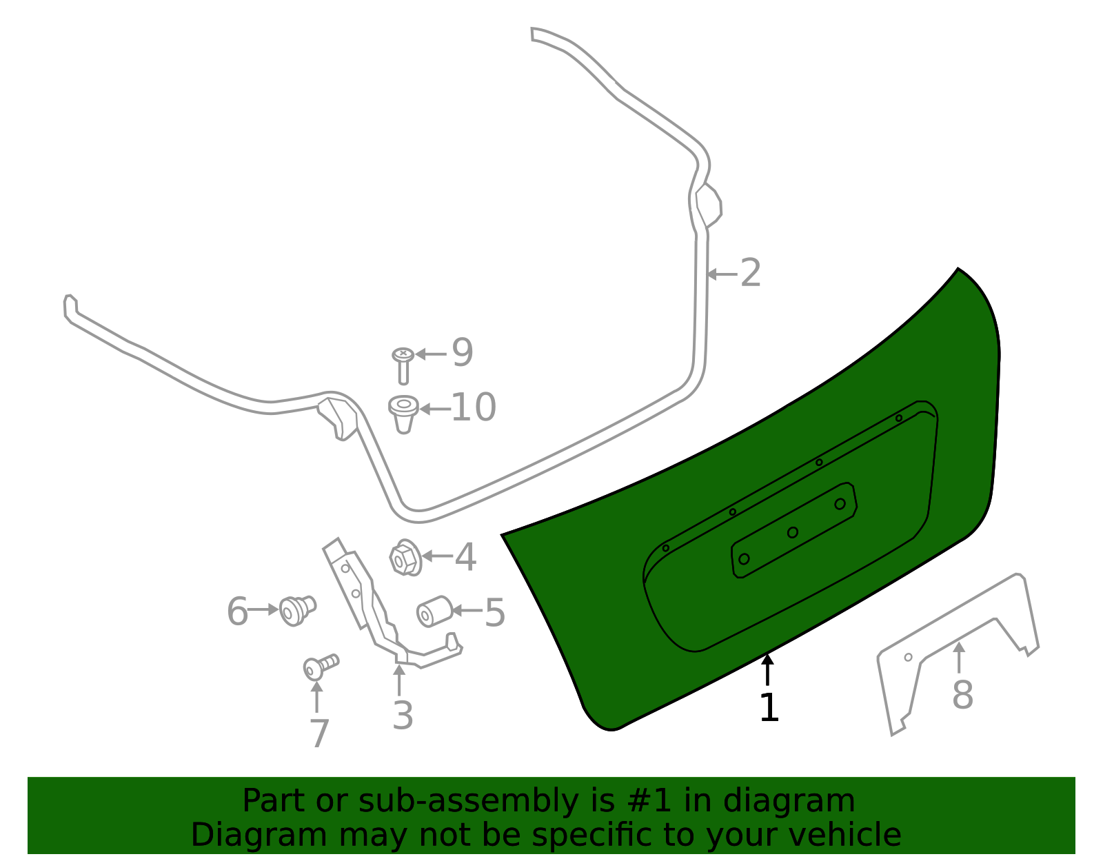 41-00-7-360-368 - Trunk Lid 2016-2024 Mini Cooper | Mini Parts Express