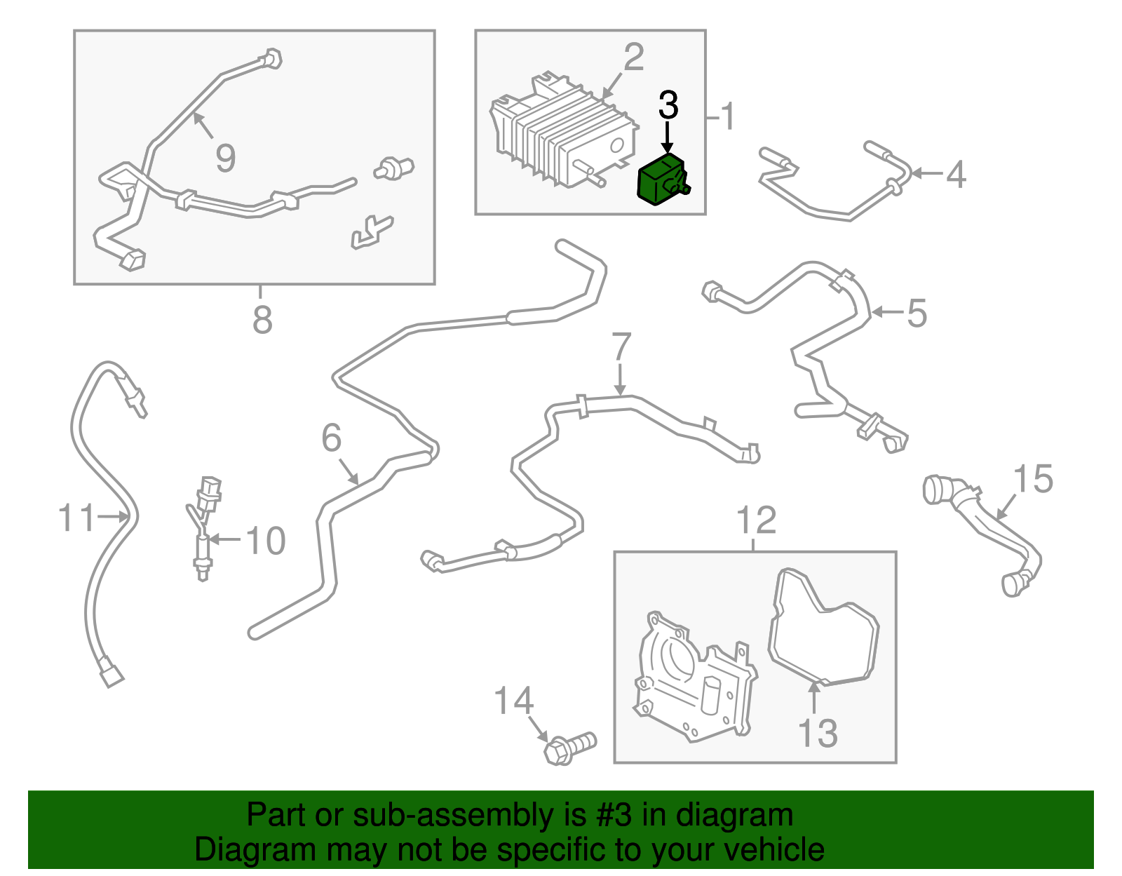CX-2695 - Motorcraft™ Vapor Canister Purge Solenoid - 2011-2023 Ford ...