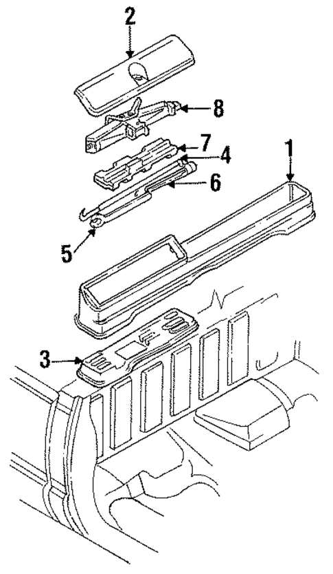 Interior Trim - Cab for 1990 GMC C1500 Pickup | GMPartsDirect.com
