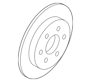 2016-2024 Nissan TITAN XD Value Advantage™ ROTOR-DISC BRAKE,REAR D3206 ...