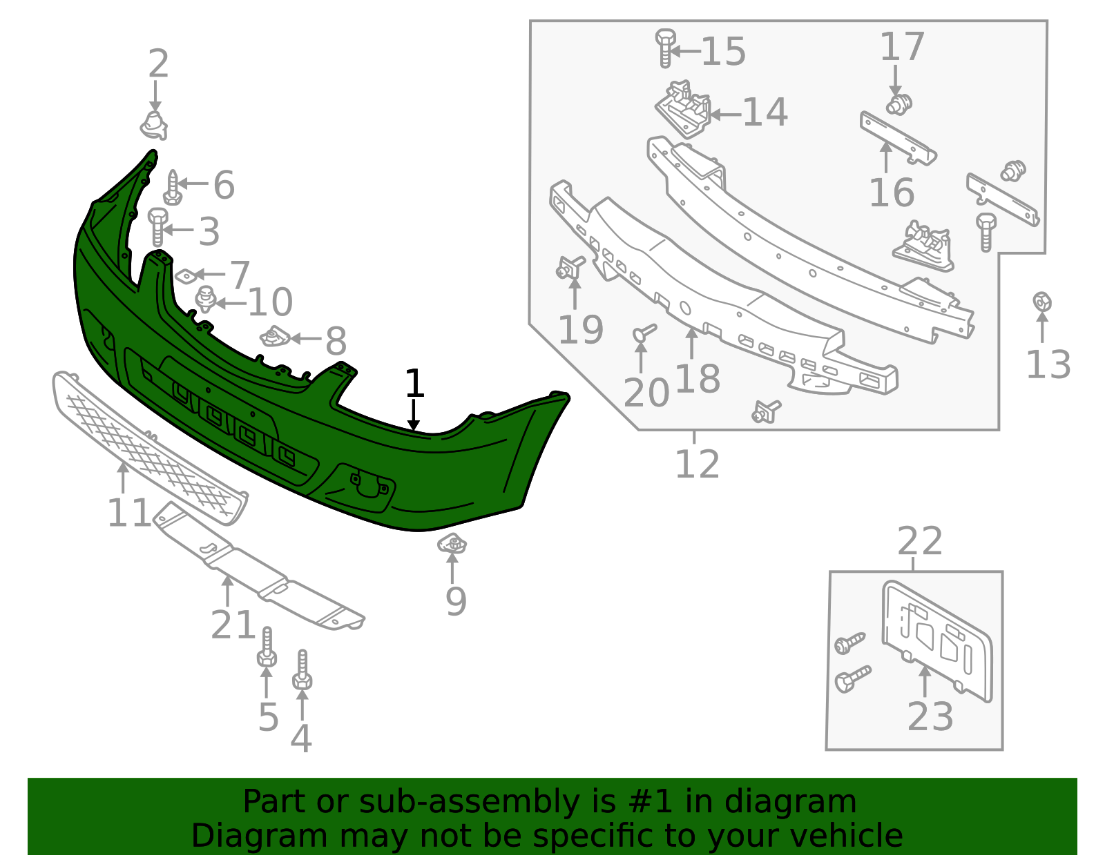 Bumper Cover | BN7H-50-031-BB | Mazda Online Parts