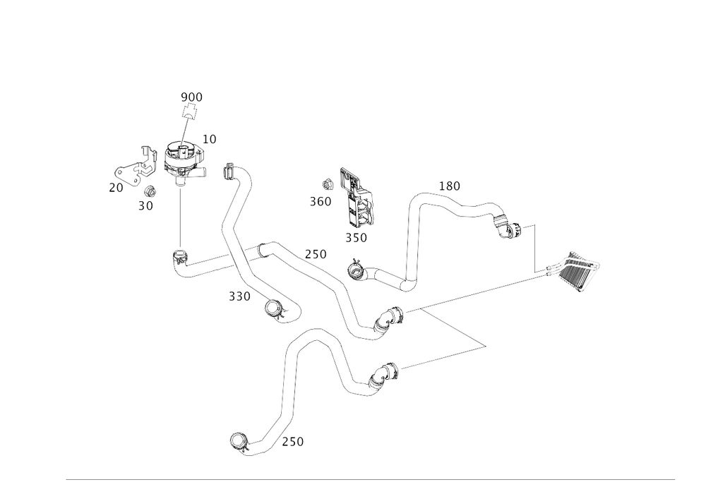 246-830-30-96 - Molded Hose 2014-2023 Mercedes-Benz | Mercedes-Benz USA ...
