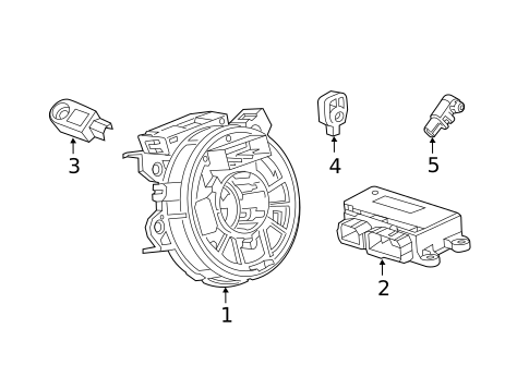 Air Bag Components for 2024 Chevrolet Tahoe | GMPartsDirect.com
