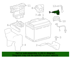 28850-F2010 - Battery Current Sensor 2025 Toyota Camry | Norm Reeves ...