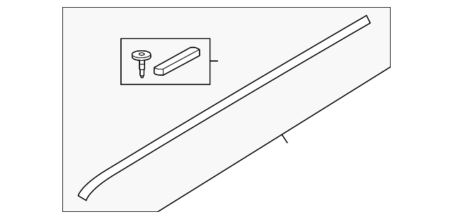 LR094476 - Roof Molding 2013-2022 Land Rover Range Rover | Land Rover ...
