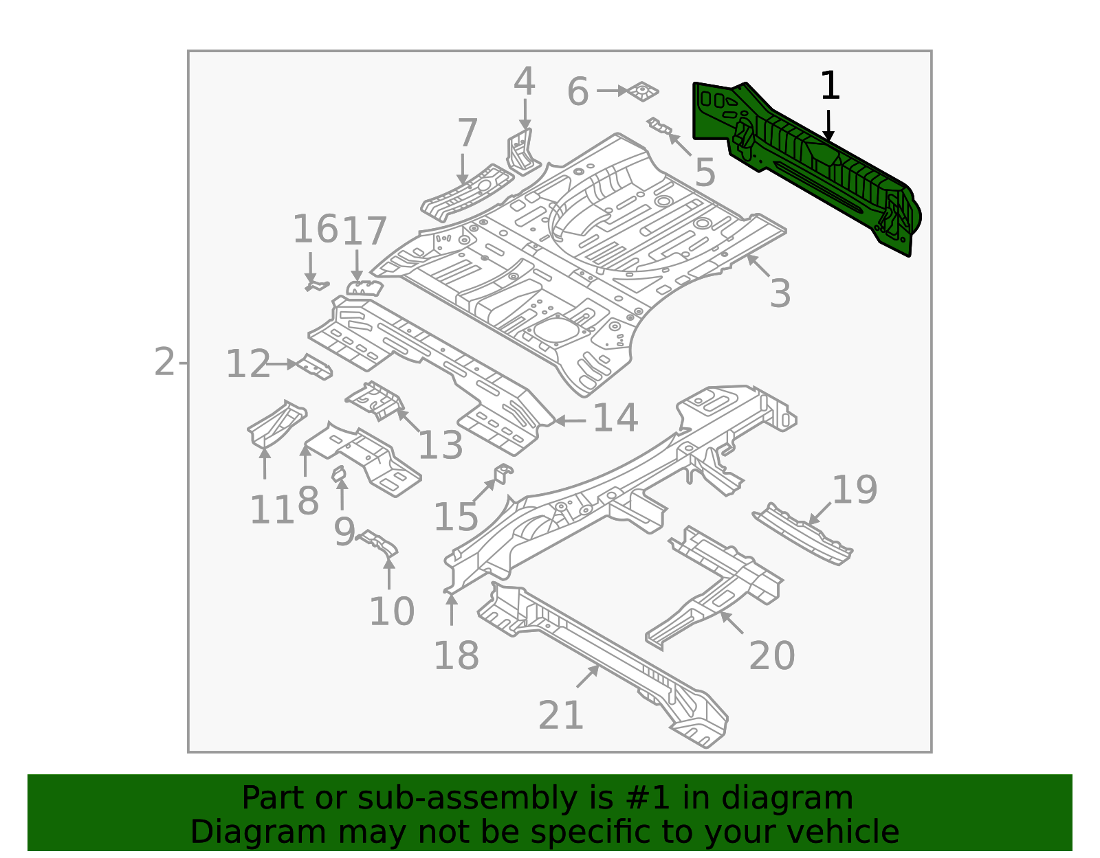 2022-2024 Hyundai Tucson Rear Body Panel 69100-N9000 | OEM Parts Online