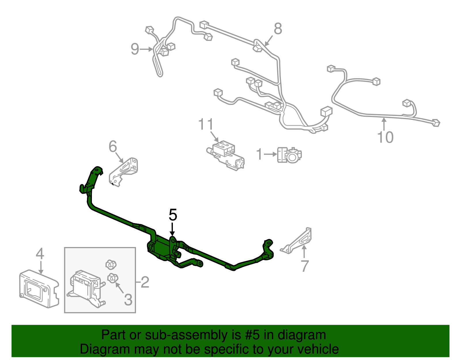 2018-2020 Honda Accord 18-20 HONDA ACCORD HYBRID Milliwave Radar ...