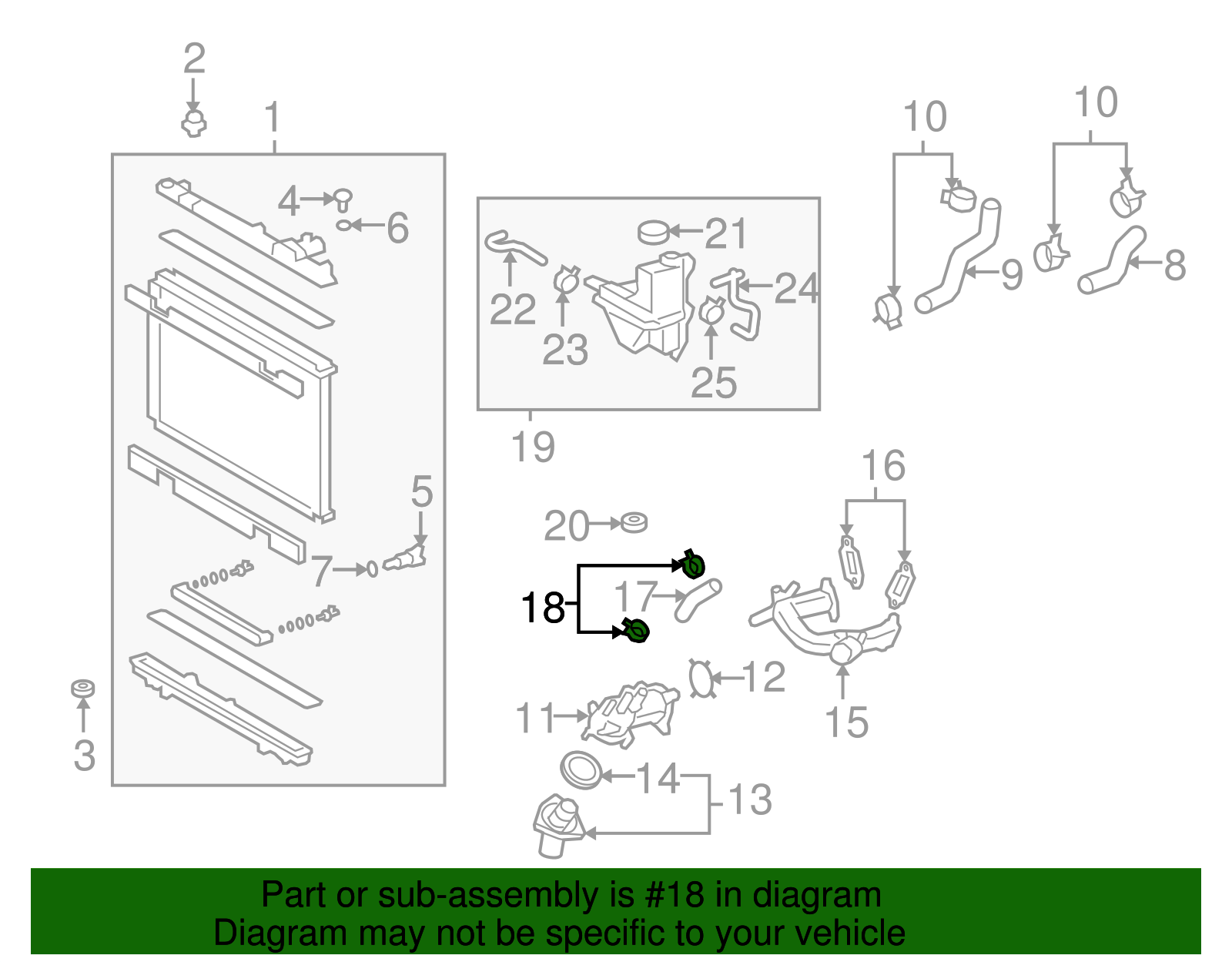 96136-42501 - By-Pass Hose Clamp 2008-2025 Lexus | Lexus of Stevens ...