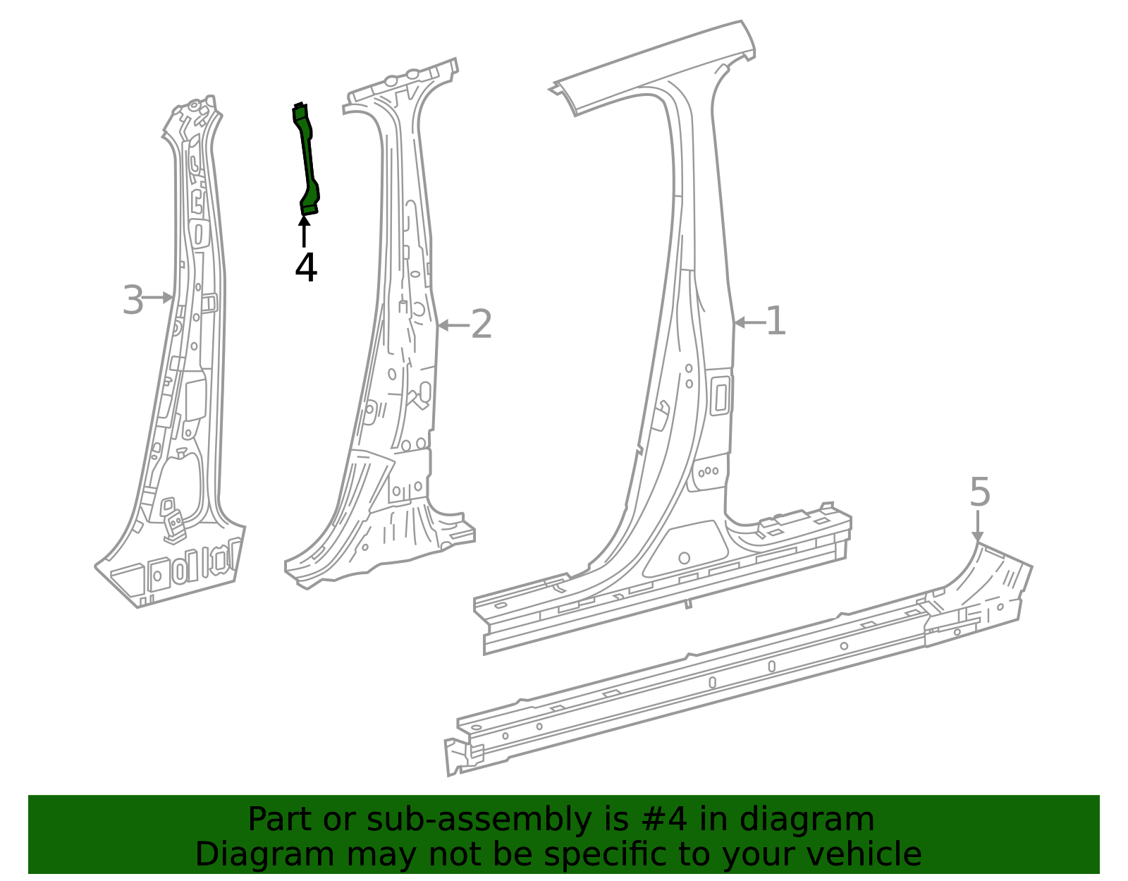 61237-60080 - High-Quality Interior Grab Bar Bracket for 2022-2025 ...