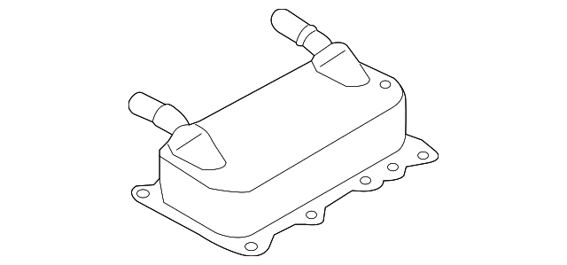 2012-2016 Porsche Oil Cooler 9A1-107-450-10 | Sunset Porsche Parts