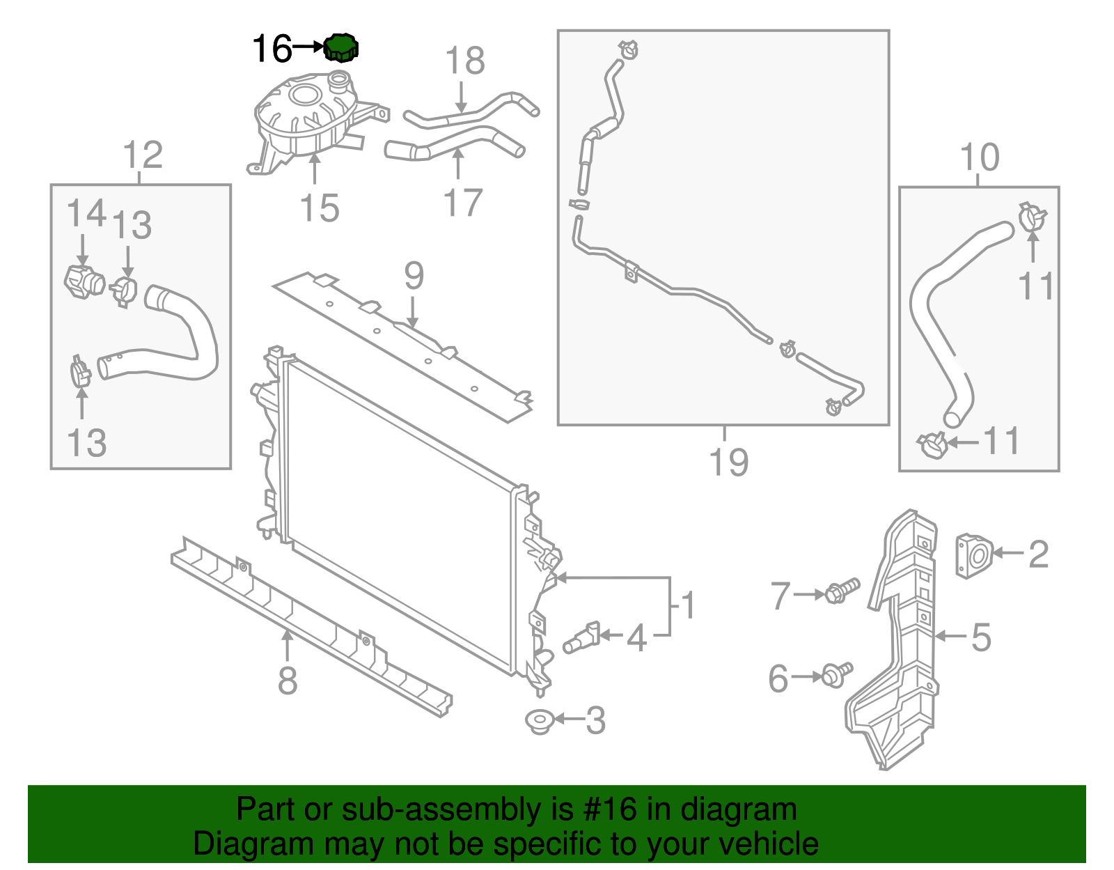 2016-2023 Hyundai Cap 25330-D3000 | OEM Parts Online