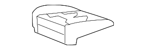 GM 25789849 Driver Seat Cushion Pad | Genuine GM & AC Delco OEM Parts ...
