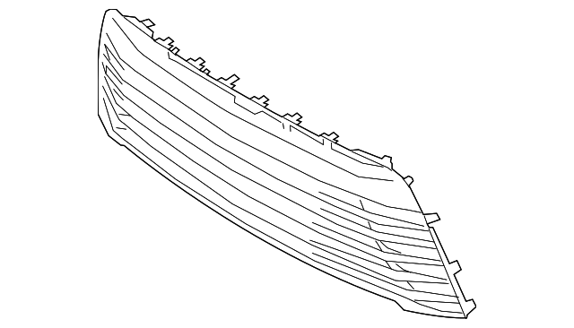 Genuine Toyota Lower Grille part# 53102-08020 for 2018-2020 Toyota ...