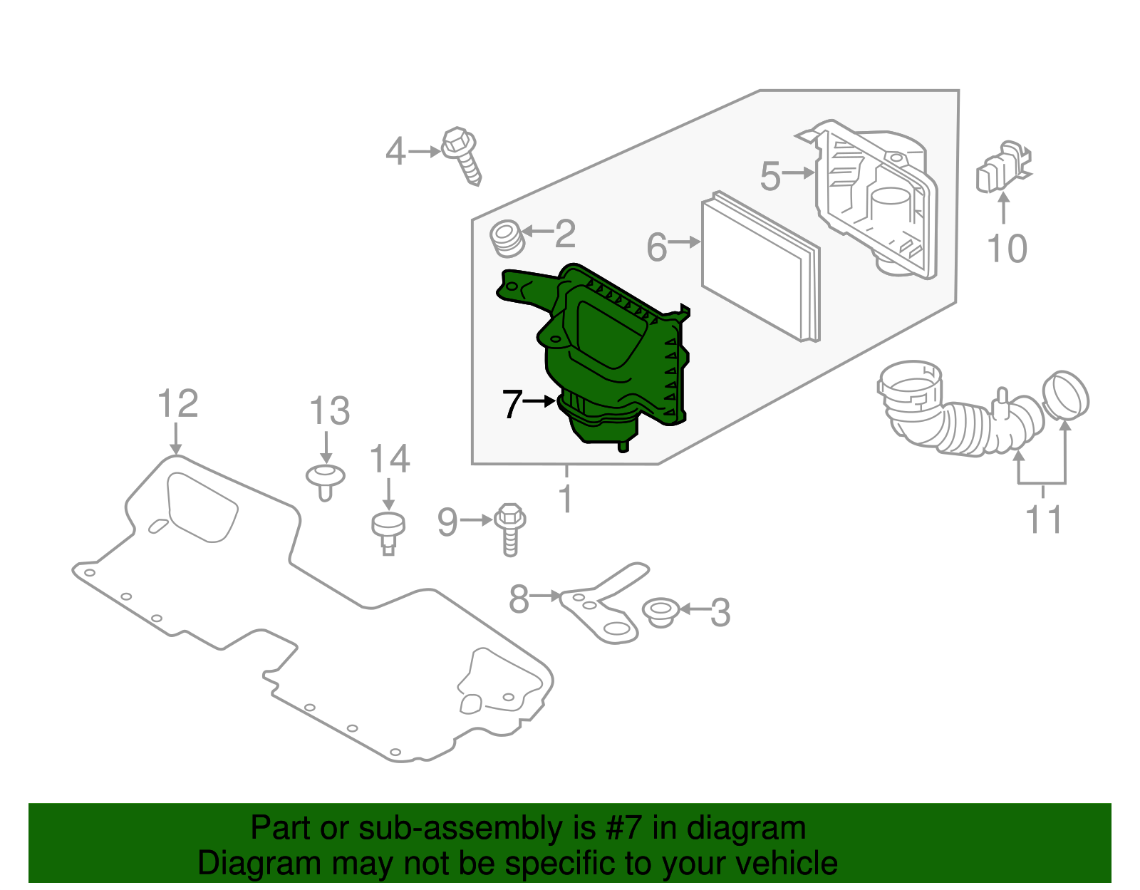16528-5CA5A - Housing 2016-2020 Infiniti | INFINITI Parts & Accessories ...
