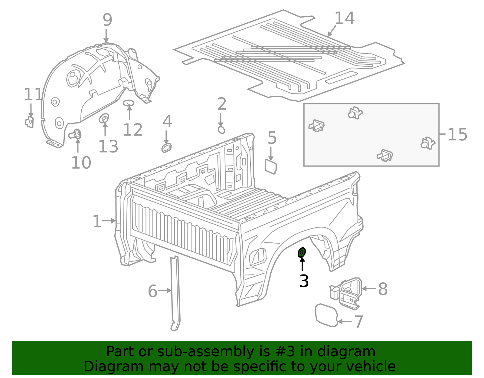 1992-2025 GM Body Access Plug 22579564 | Courtesy Parts