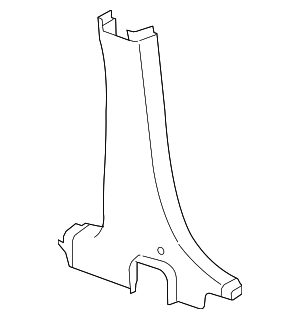 2008-2011 Chevrolet HHR Lower Center Pillar Trim 15800816 | Capital ...