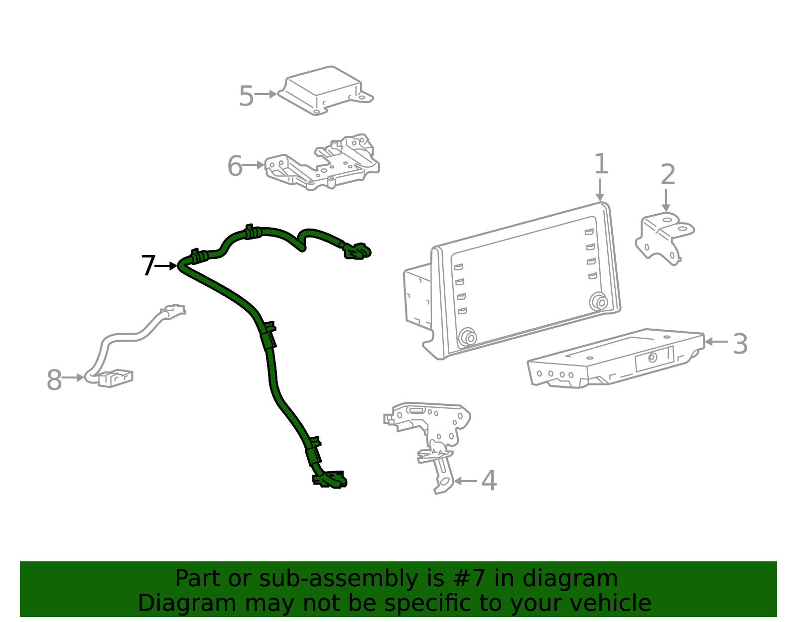 2019-2023 Toyota Wire 86842-0R010 | MotorMotor