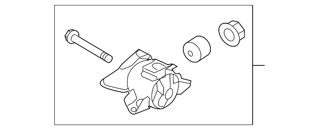 21830-2S100 - Trans Mount 2011-2013 Kia Sportage | Kia.Parts Store