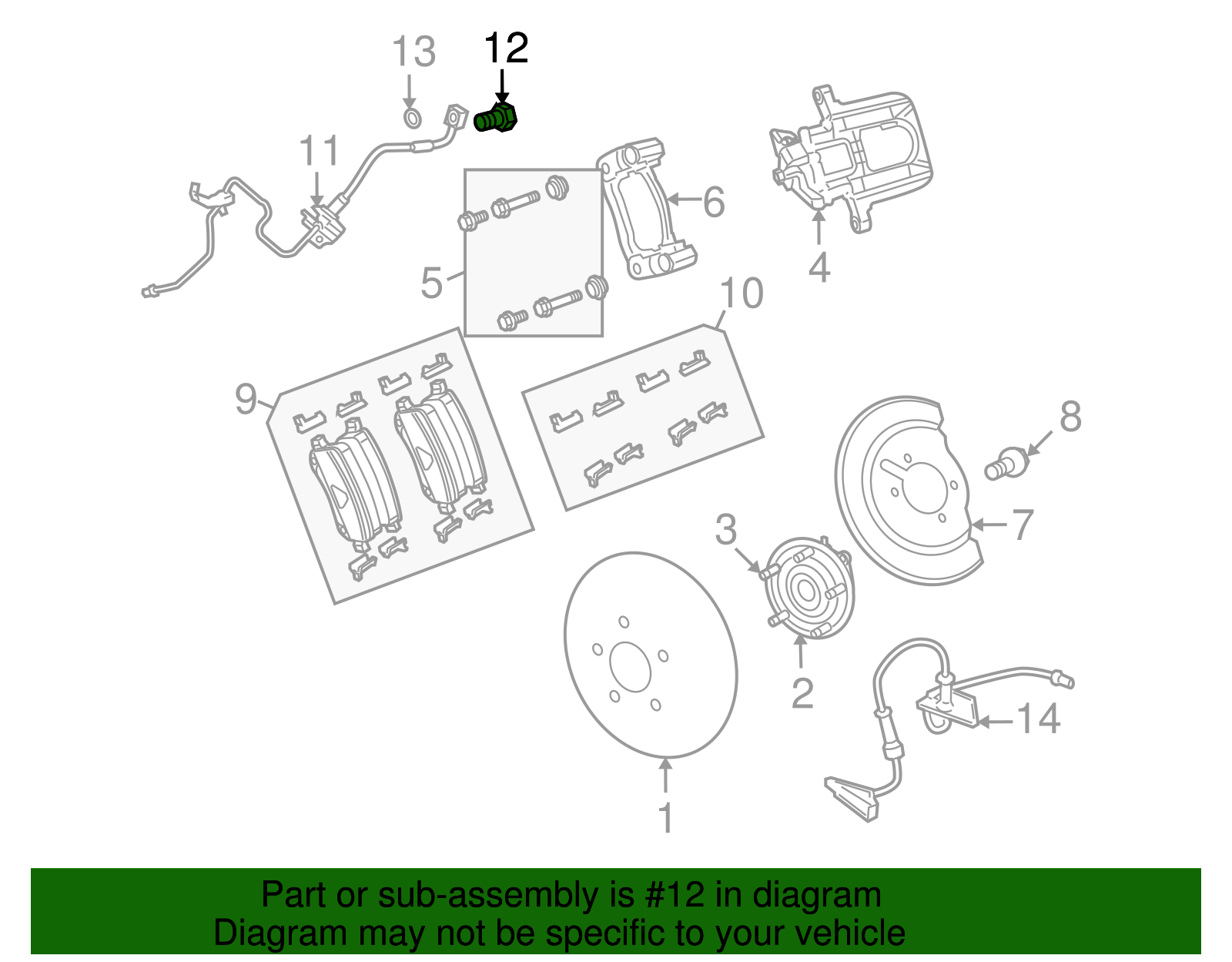 2009-2017 Dodge Journey Bolt 06508914AA | Mopar Parts Canada
