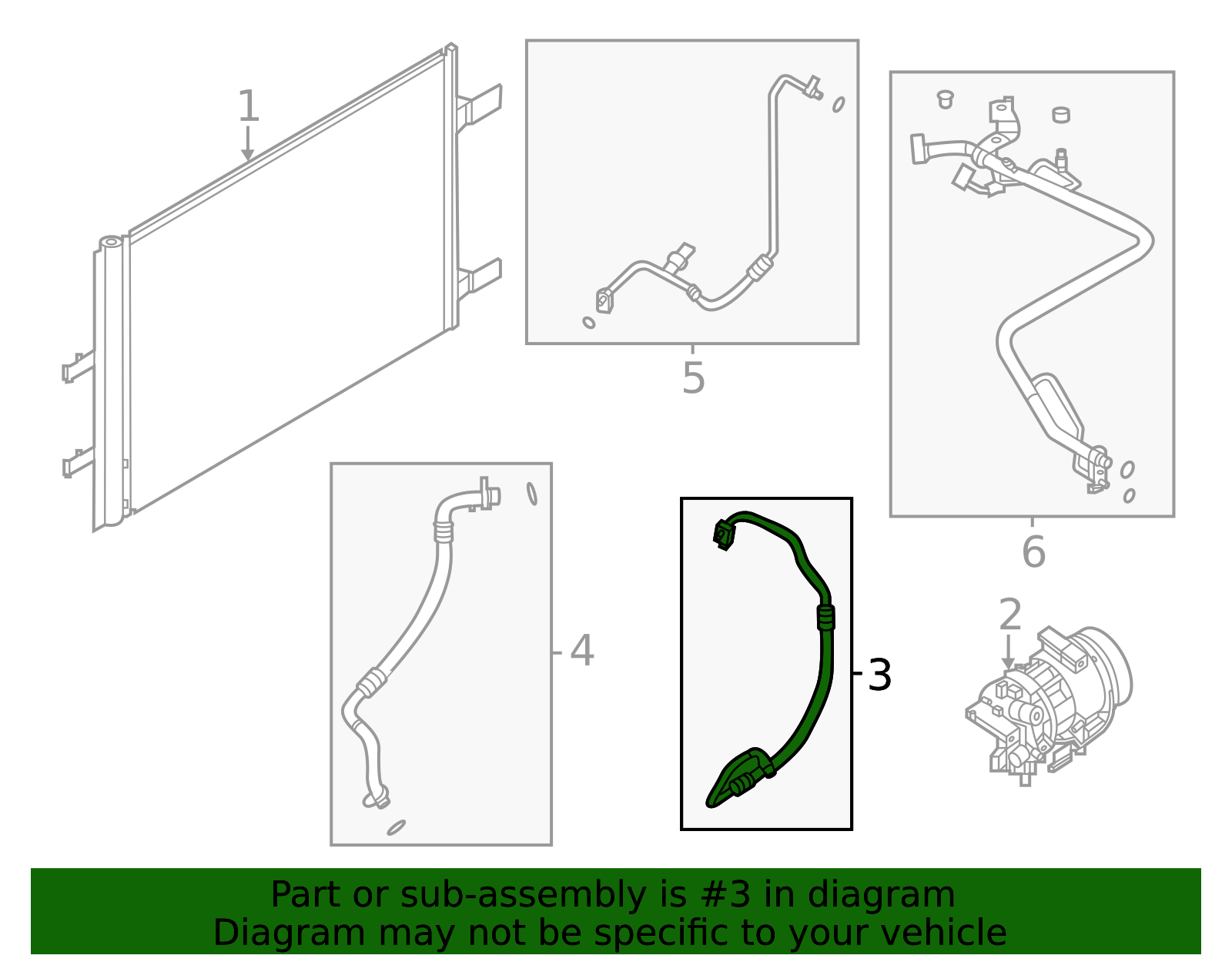 92490-6RY0A - Pressure Hose 2021-2025 Nissan Rogue | Official Nissan ...