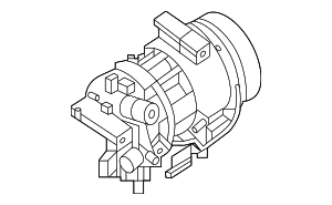 92600-6RC0B - Compressor Assembly 2021-2025 Nissan Rogue | Boro Nissan ...