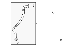 2021-2025 Nissan Rogue Suction Hose 92480-6RF0B | Bill Kay Nissan Parts