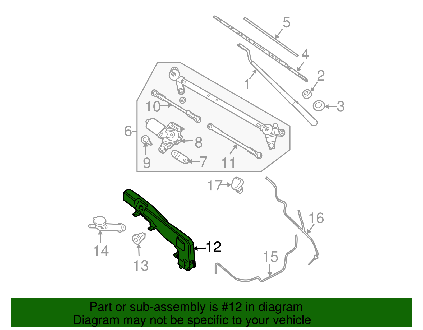2009-2015 Nissan Xterra Reservoir Assembly 28910-ZL00B | Bill Kay ...