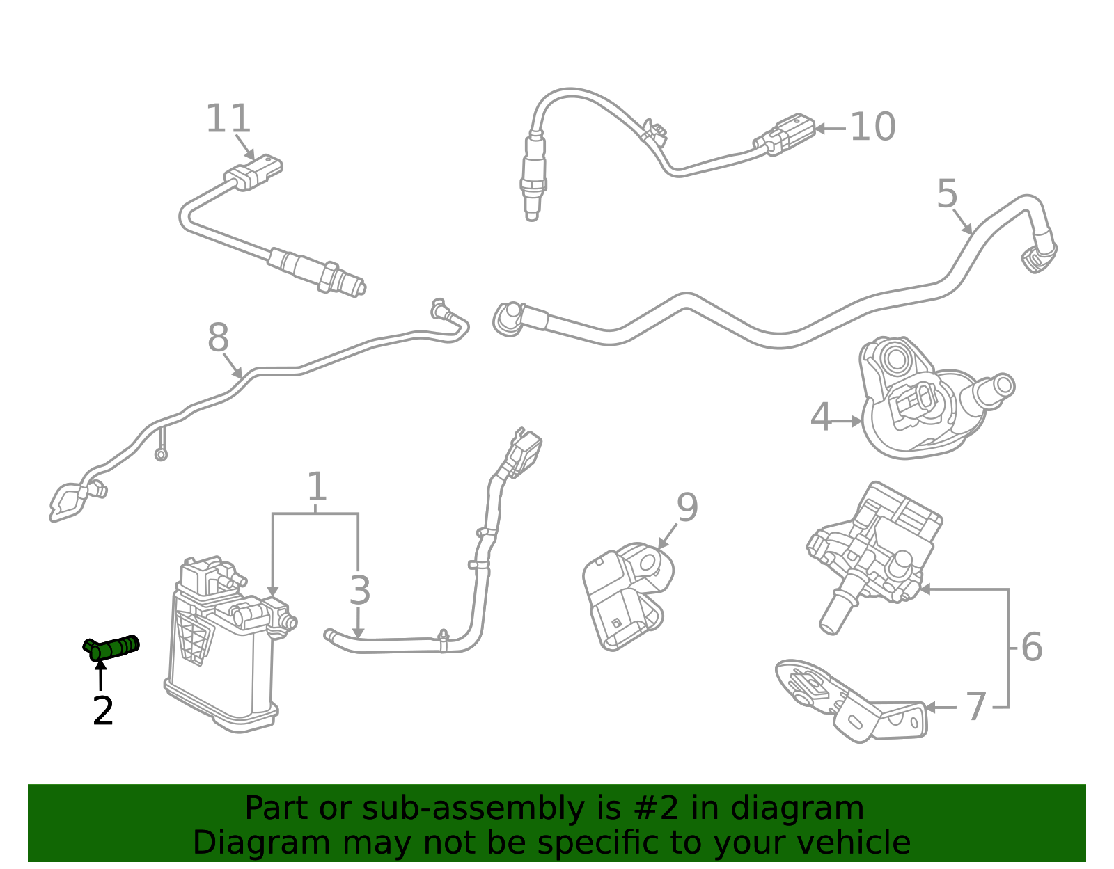 2020-2025 GM Vent Control Solenoid 84648332 | Capital Chevy Parts