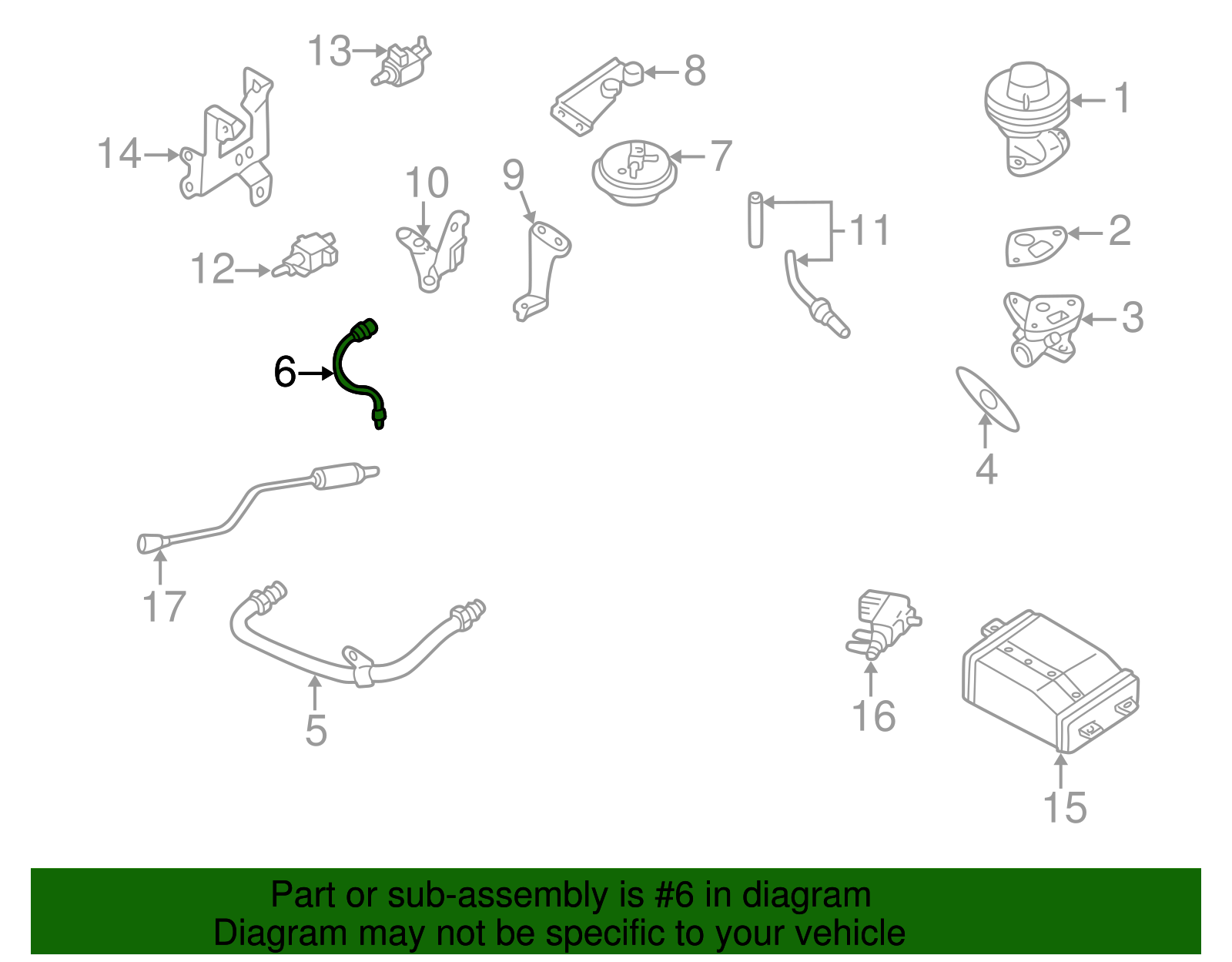 2000-2001 Nissan Altima Temp Sensor 14730-0Z800 | Bill Kay Nissan Parts