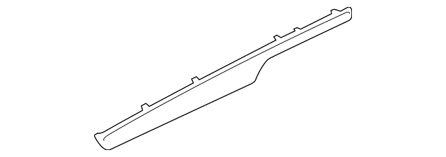 2019-2025 Porsche Macan Door Trim Molding 95B-867-409-AF-OT1 | Sunset ...