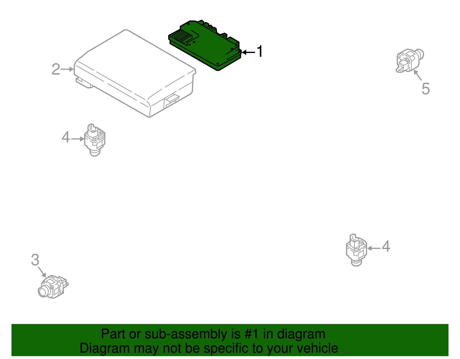 5Q0-907-556-D - Control Module 2018-2023 Volkswagen | Volkswagen Parts ...
