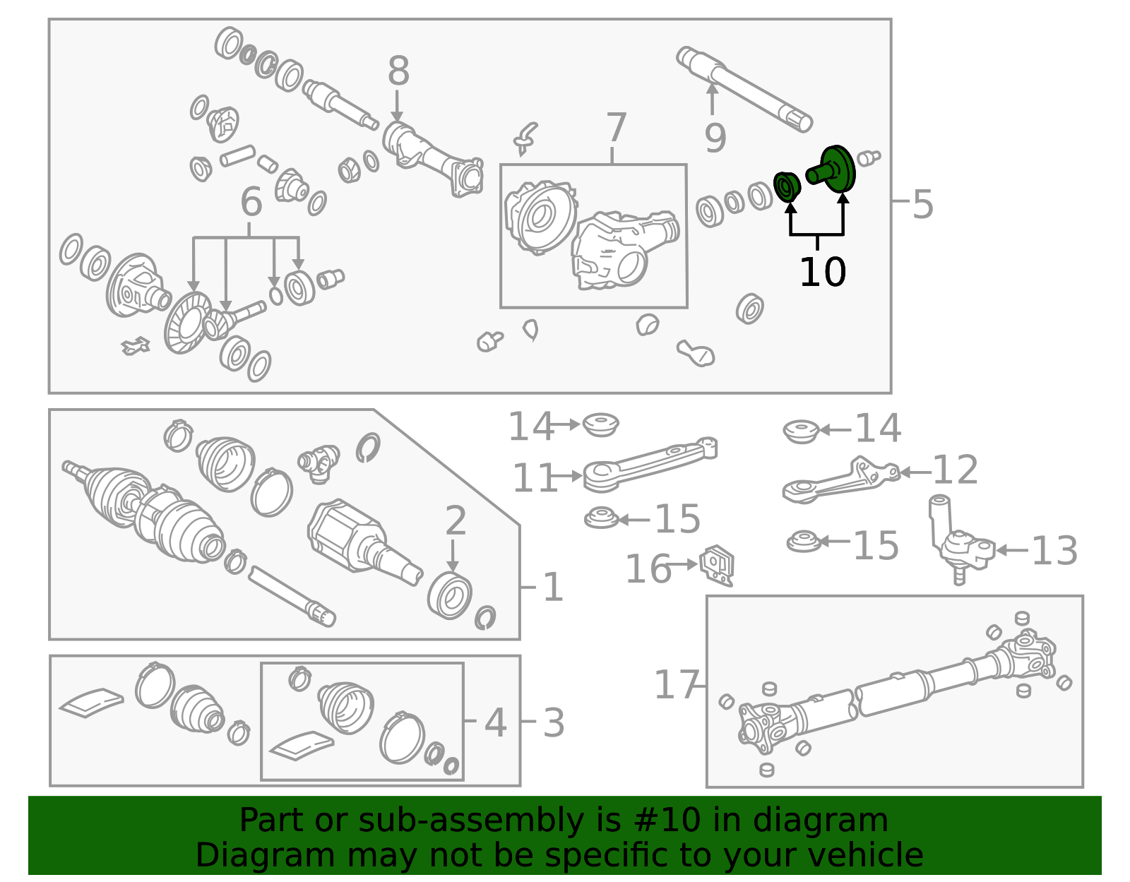 41204-71030 - High-Quality Drive Shaft Pinion Yoke for 2016-2023 Lexus ...