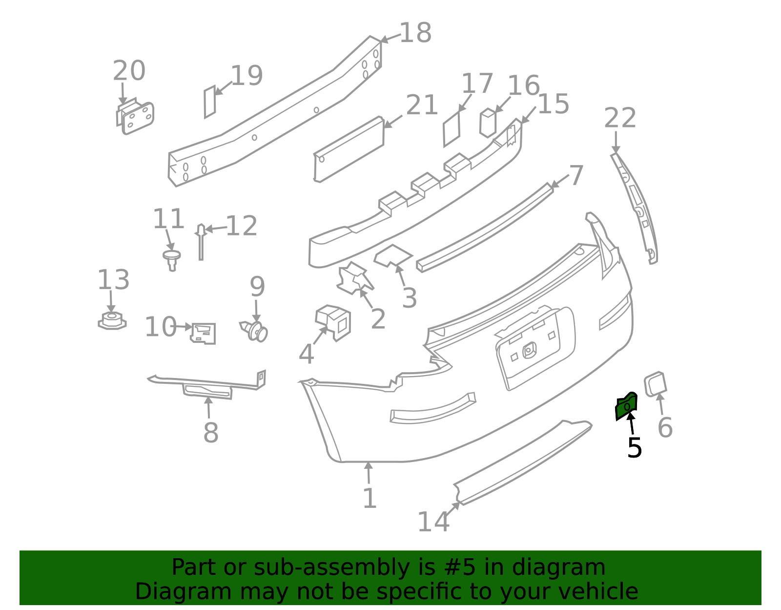 1993-2009 Nissan Bumper Cover Nut 01241-00881 | OEM Parts Online