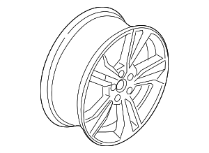 2018 Ford Fusion | Wheel, Alloy | JS7Z-1007-A | Walls' Ford Parts