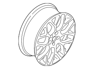 Wheel, Alloy | DS7Z-1007-M | Walls' Ford Parts